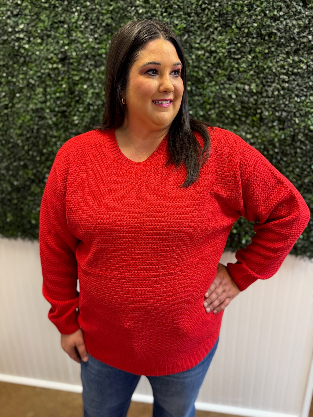 Soft Structure Sweater - Plus – Beau Lane Boutique